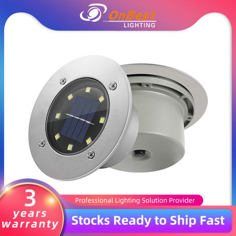 Invisible grey square shaped recessed LED light with horizontally ...